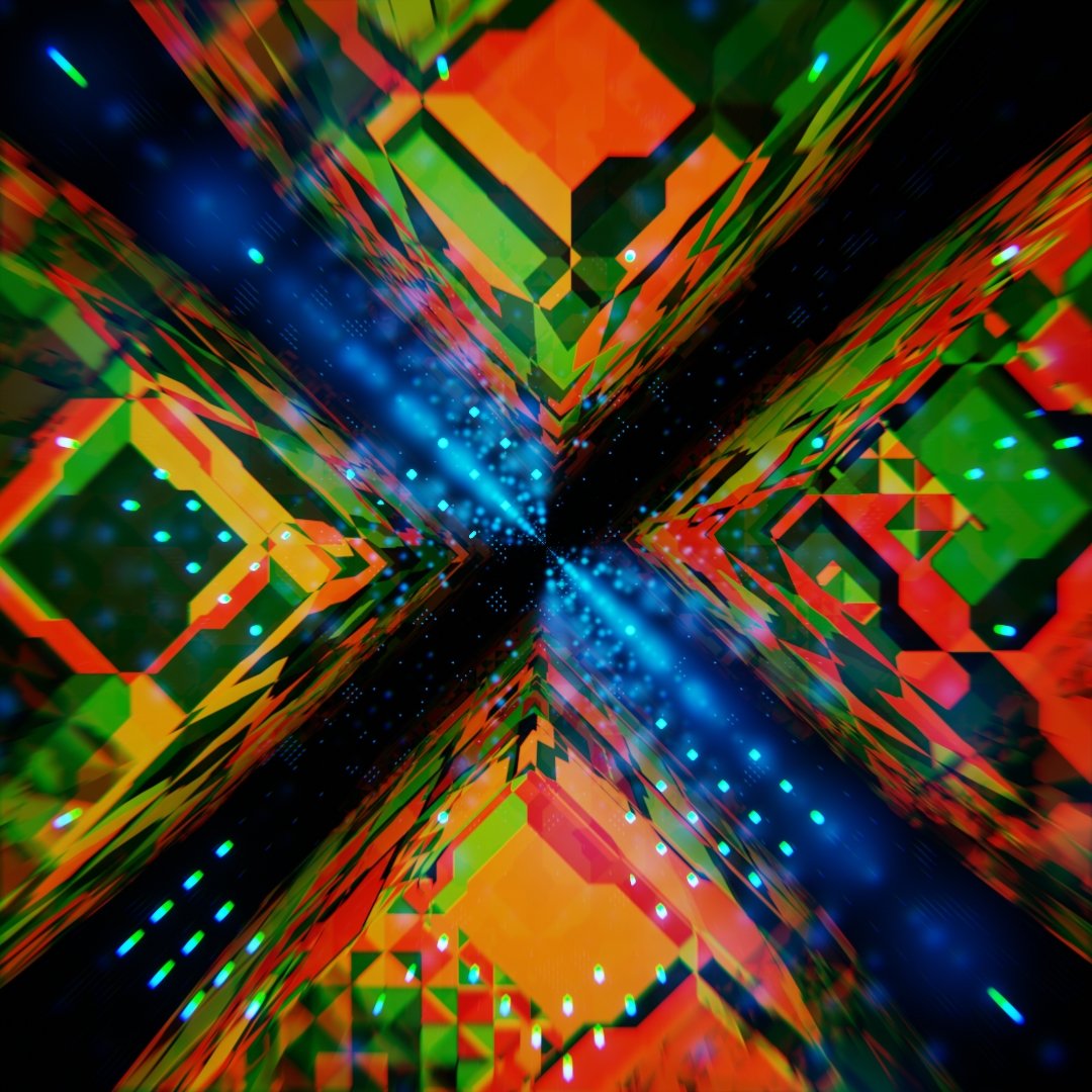 Camera in infinite motion | FREE Abstract scenes | BlenderKit