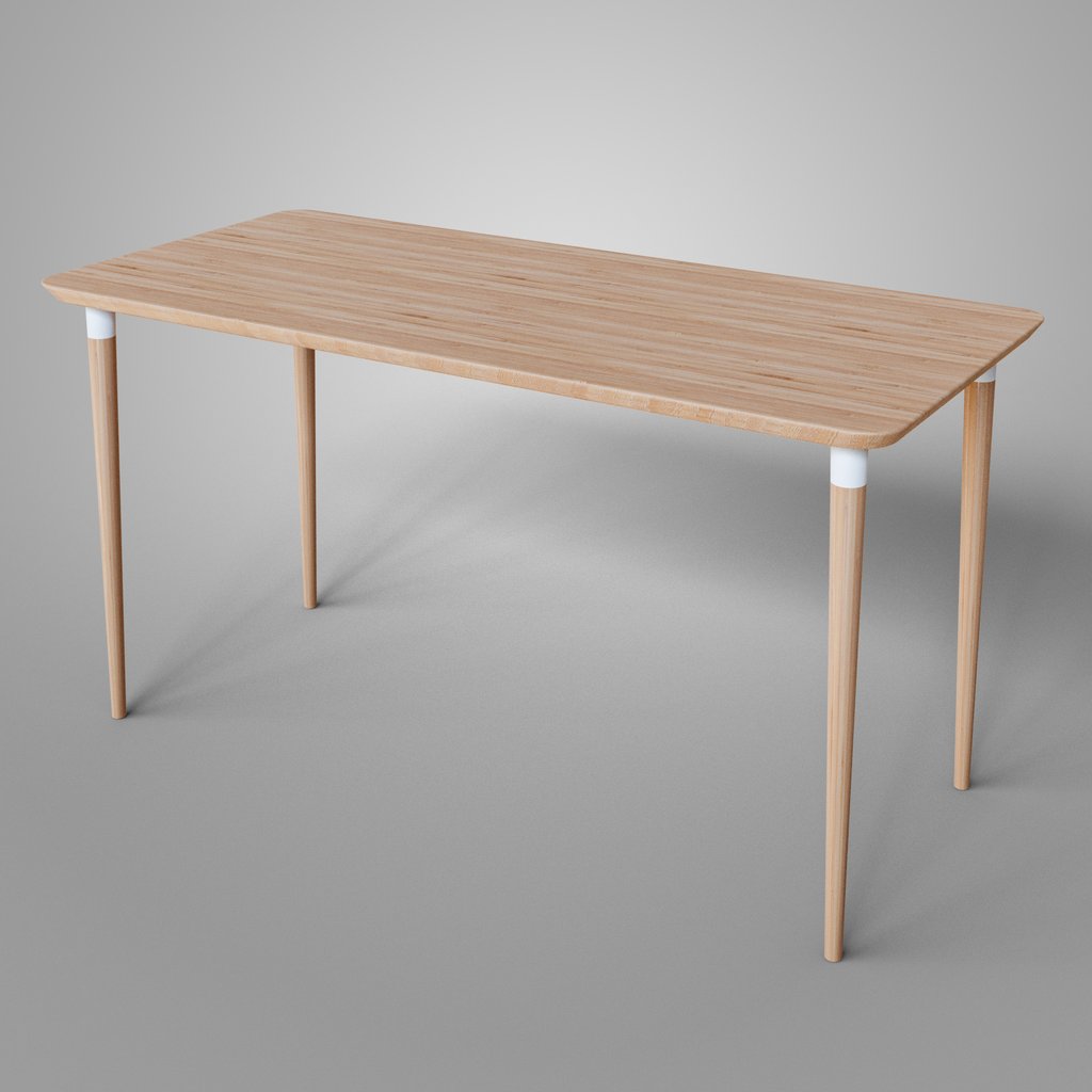 Ikea Anfallare Desk Hilver legs | FREE Desks models | BlenderKit