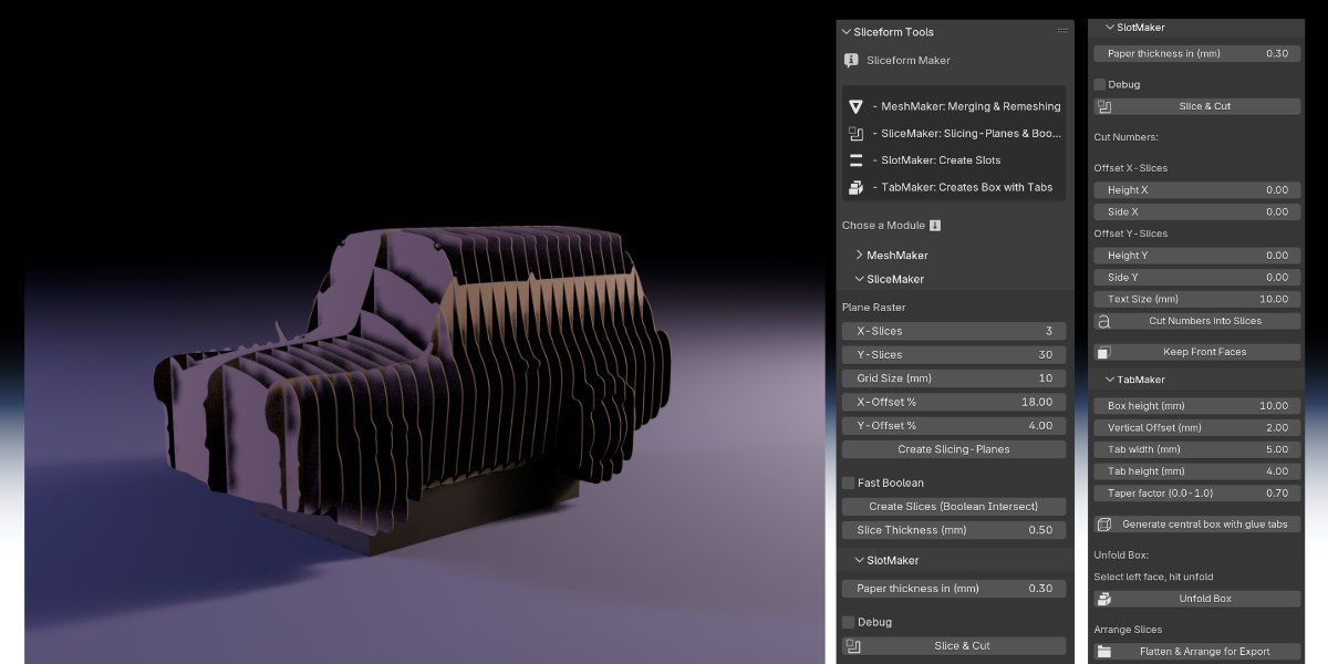 Sliceform PopUp Maker | BlenderKit