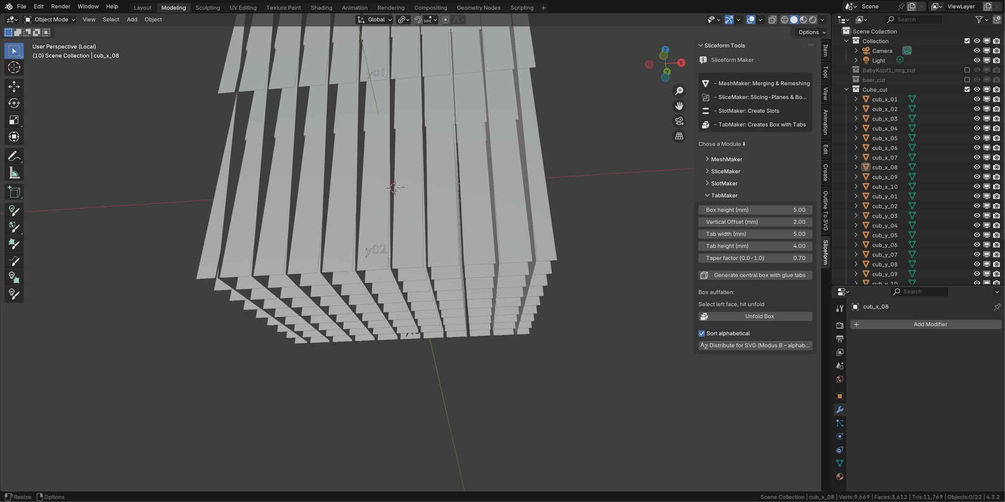 Sliceform PopUp Maker | BlenderKit