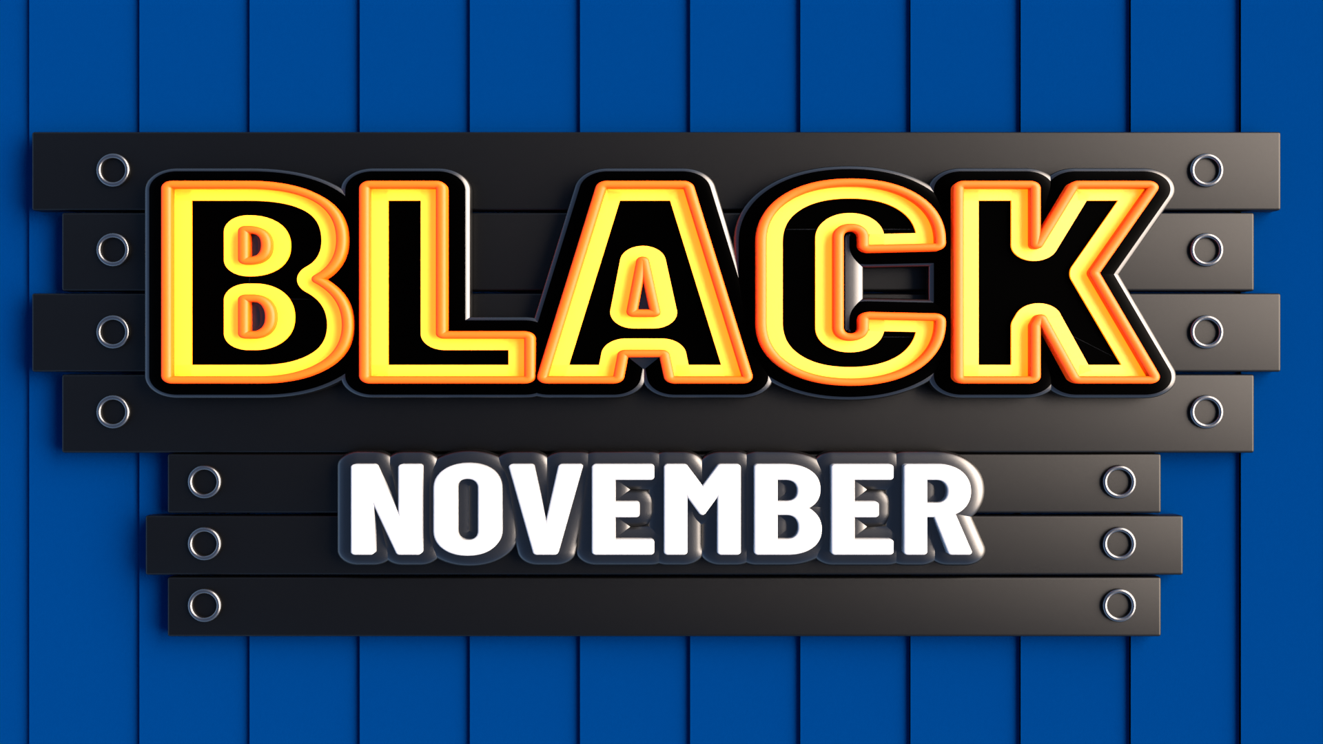 Black november | FREE templates scenes | BlenderKit