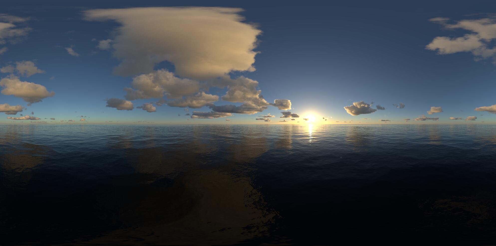Sunset Yellow LIght | Nature HDRis | BlenderKit
