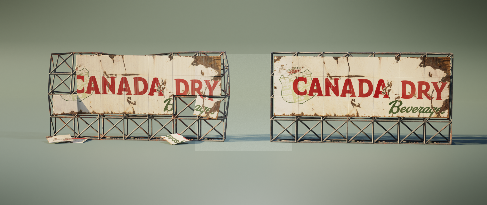 Billboard | FREE Urban Environment models | BlenderKit