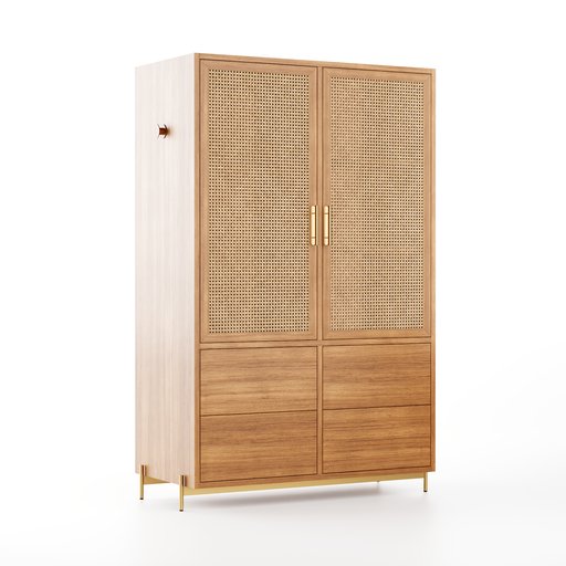 Revit Clothes Rack | Wardrobes models | BlenderKit