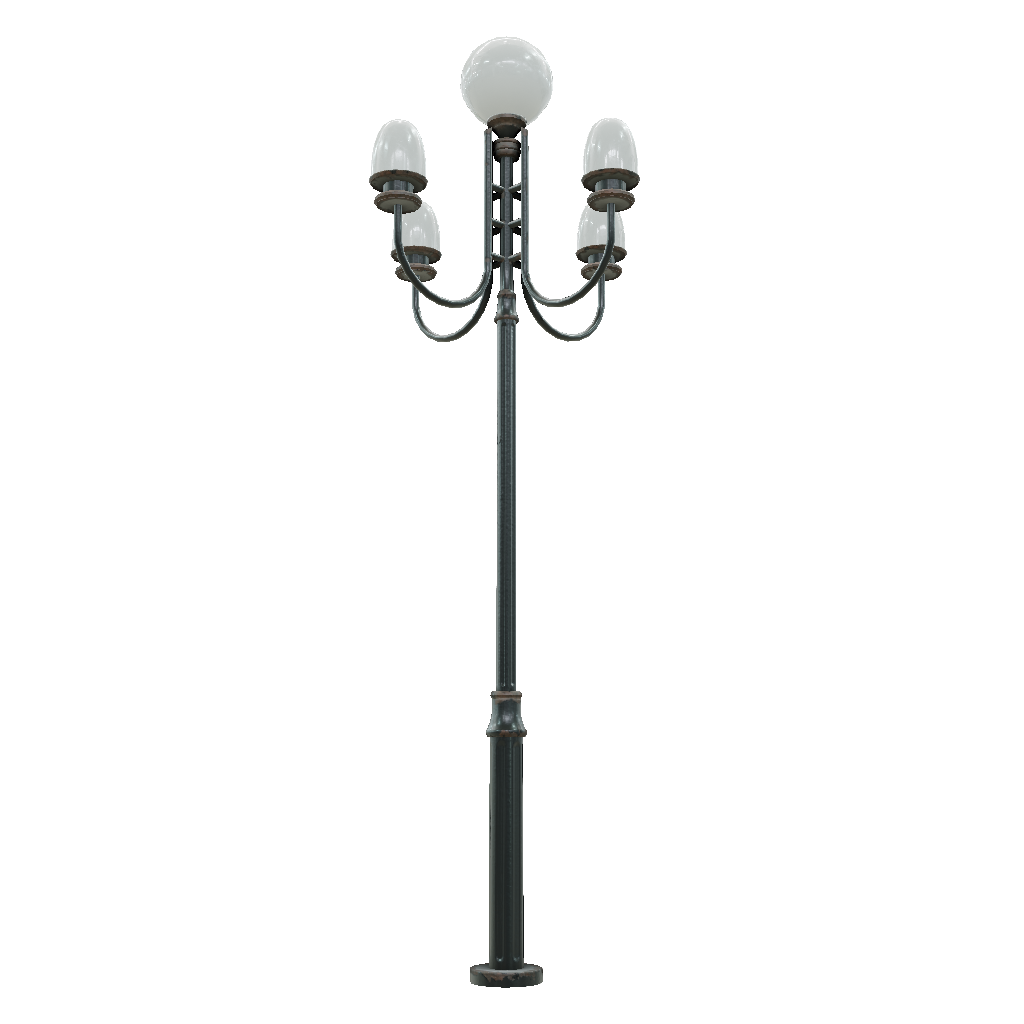 StreetLamp No.17 | Exterior Elements models | BlenderKit