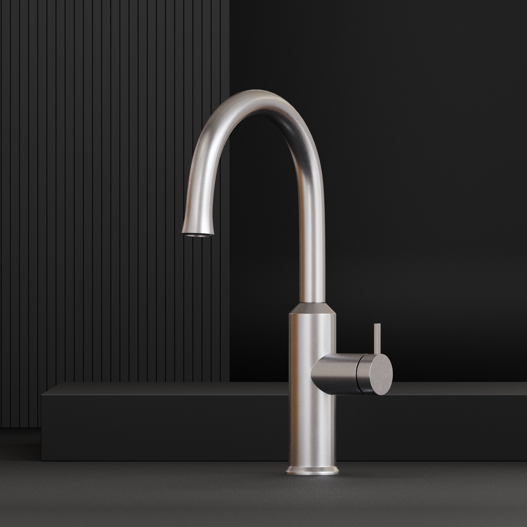 Faucet Inox CRIKX525 by Cristina | Kitchen Faucets models | BlenderKit