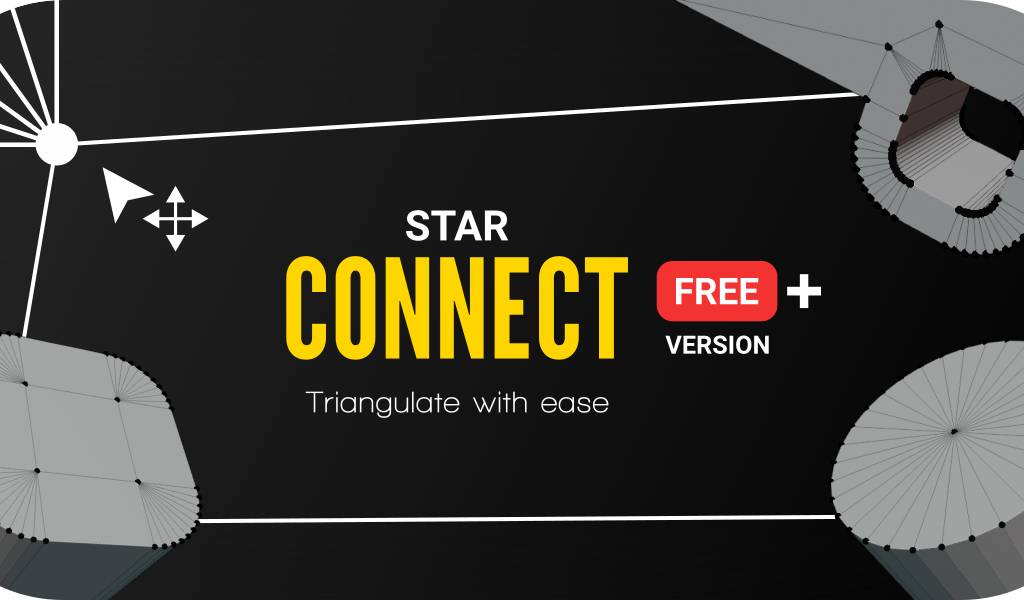 Star Connect - Smart Mesh Triangulation | BlenderKit