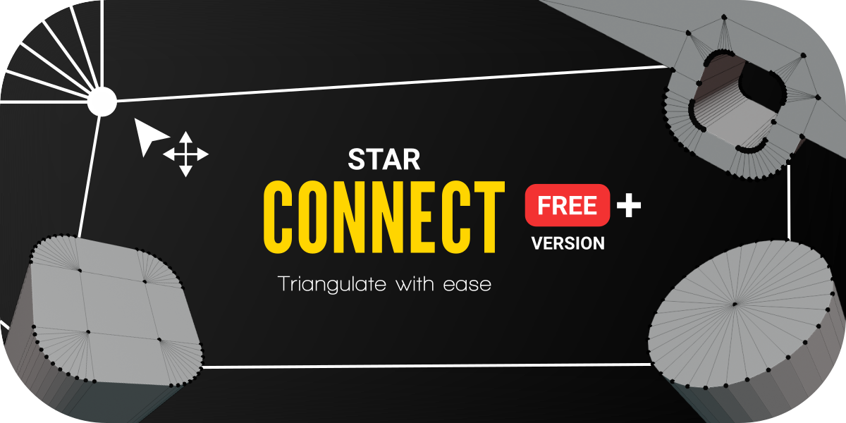 Star Connect - Smart Mesh Triangulation | Mesh add-ons | BlenderKit