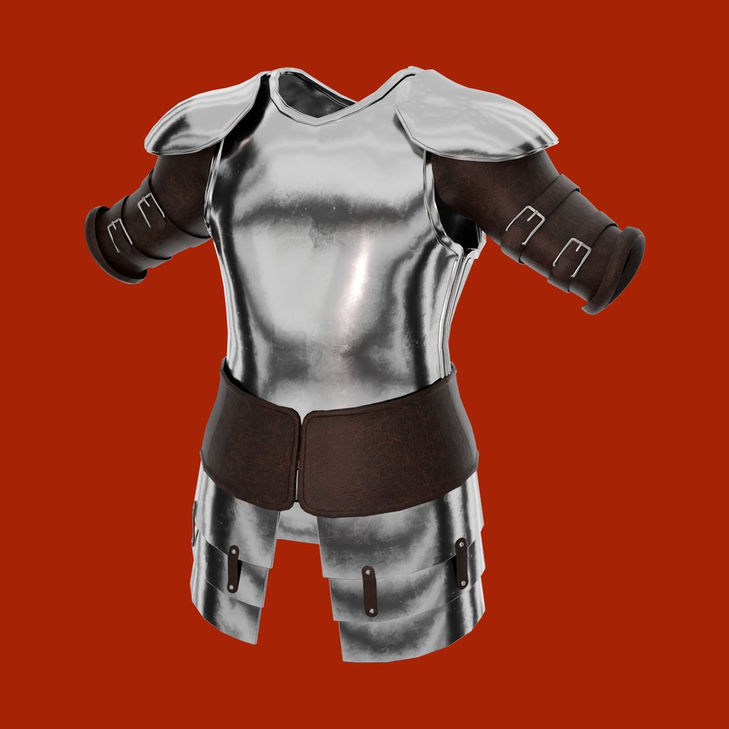 BlenderKit | Download the Warrior armor model
