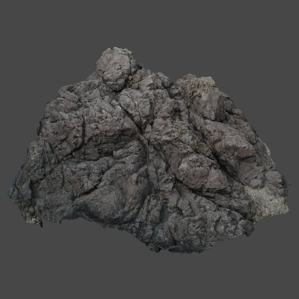 Rugged Coastal Rock Sec1 | 3D Environment Elements models | BlenderKit
