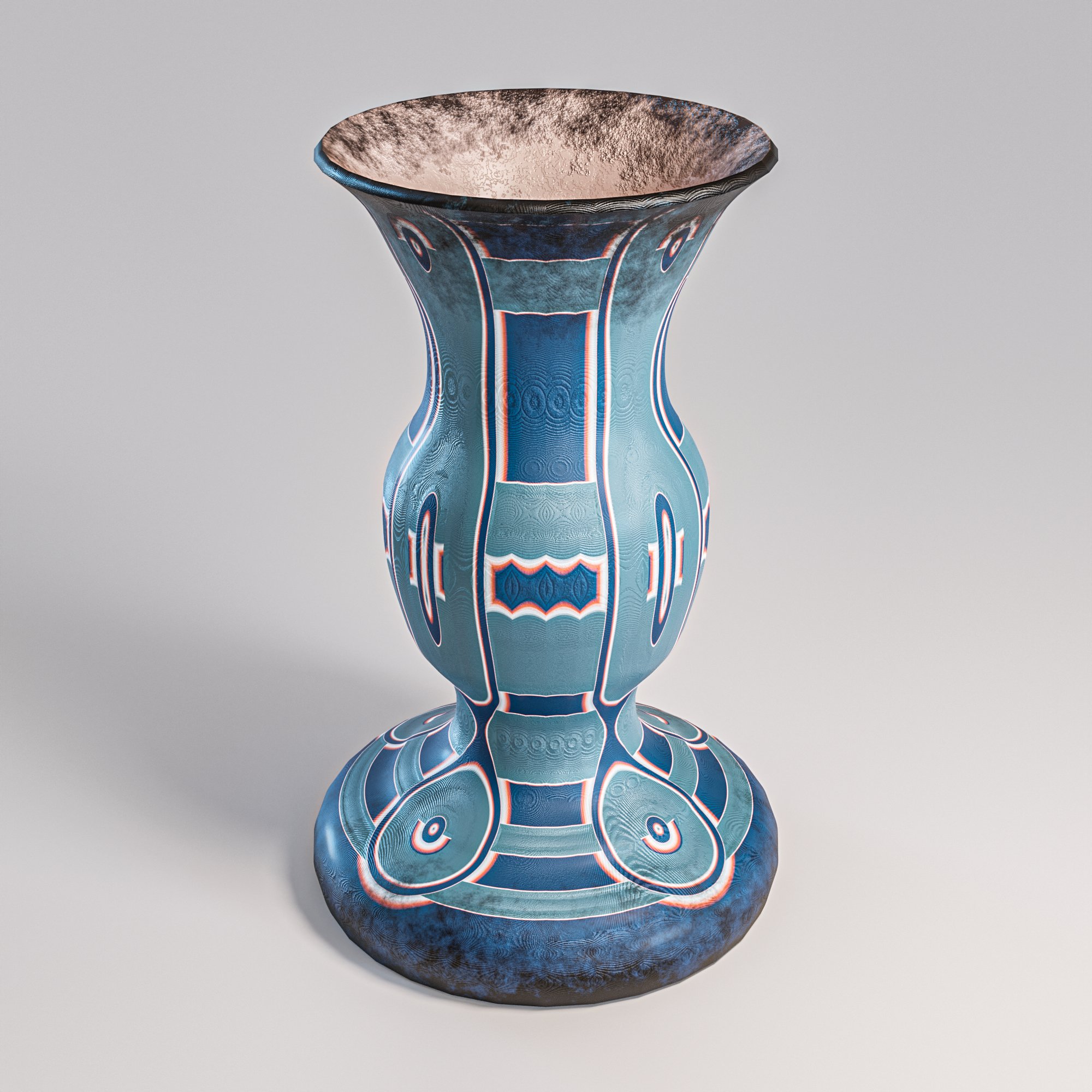 Old Decorative Vase | Vases models | BlenderKit