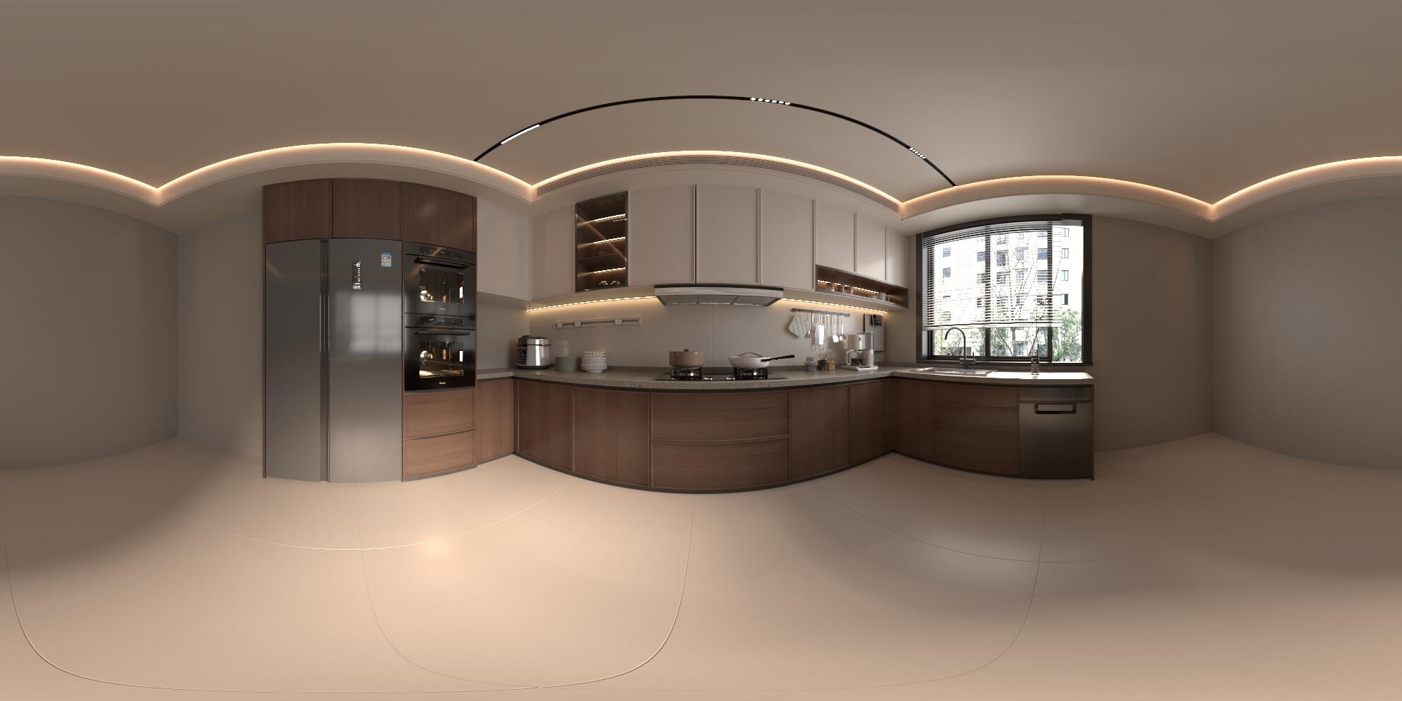 Kitchen | Interiors HDRis | BlenderKit