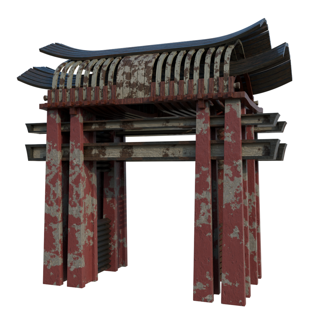 Realistic Pillar - 3D Model | Architectural Structures models | BlenderKit