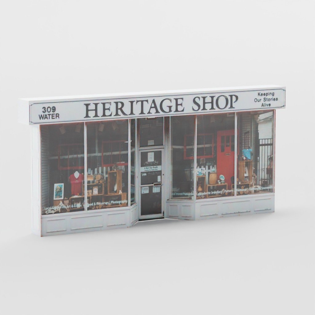 Shop Front | Commercial Buildings models | BlenderKit