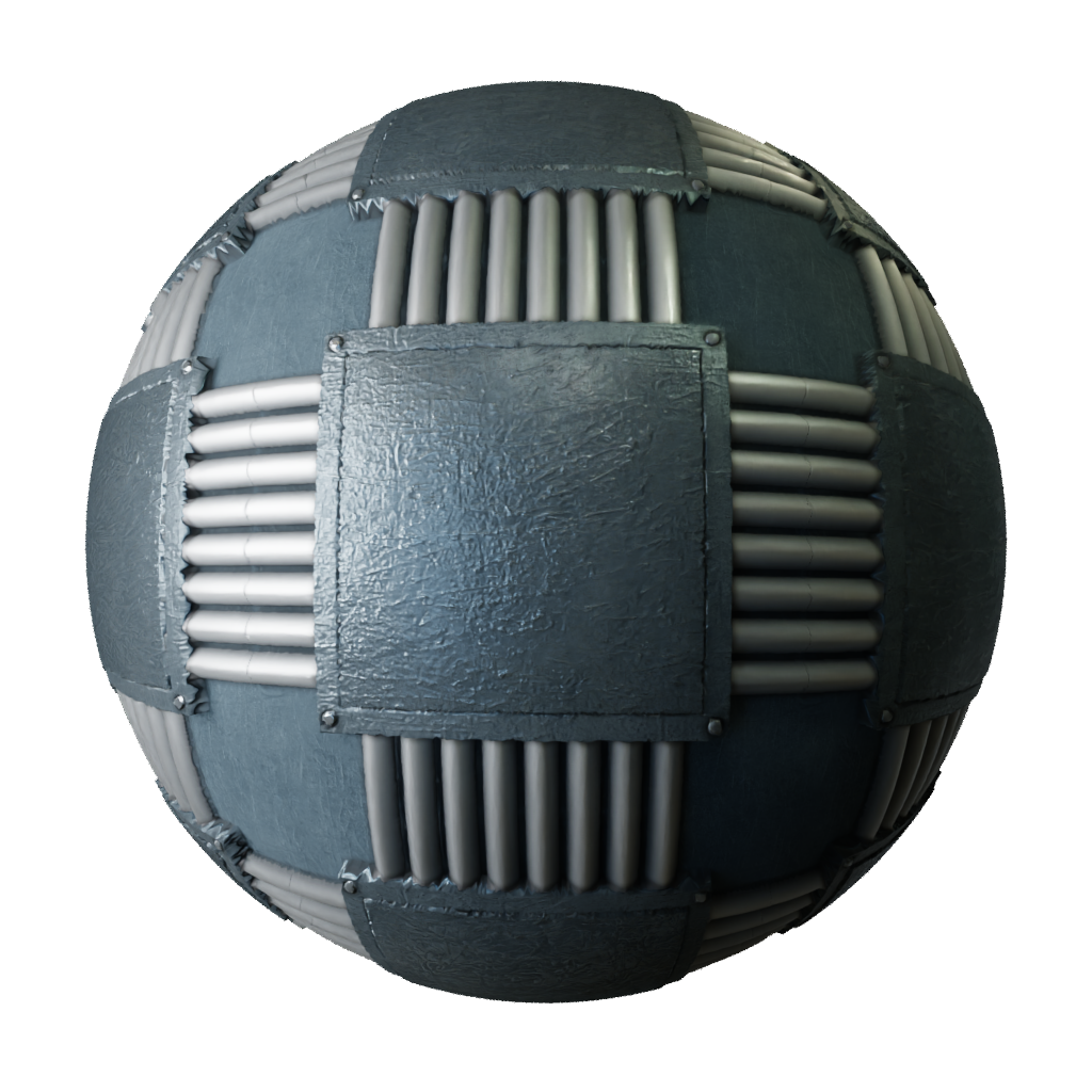 Metal Panels | FREE metal materials | BlenderKit