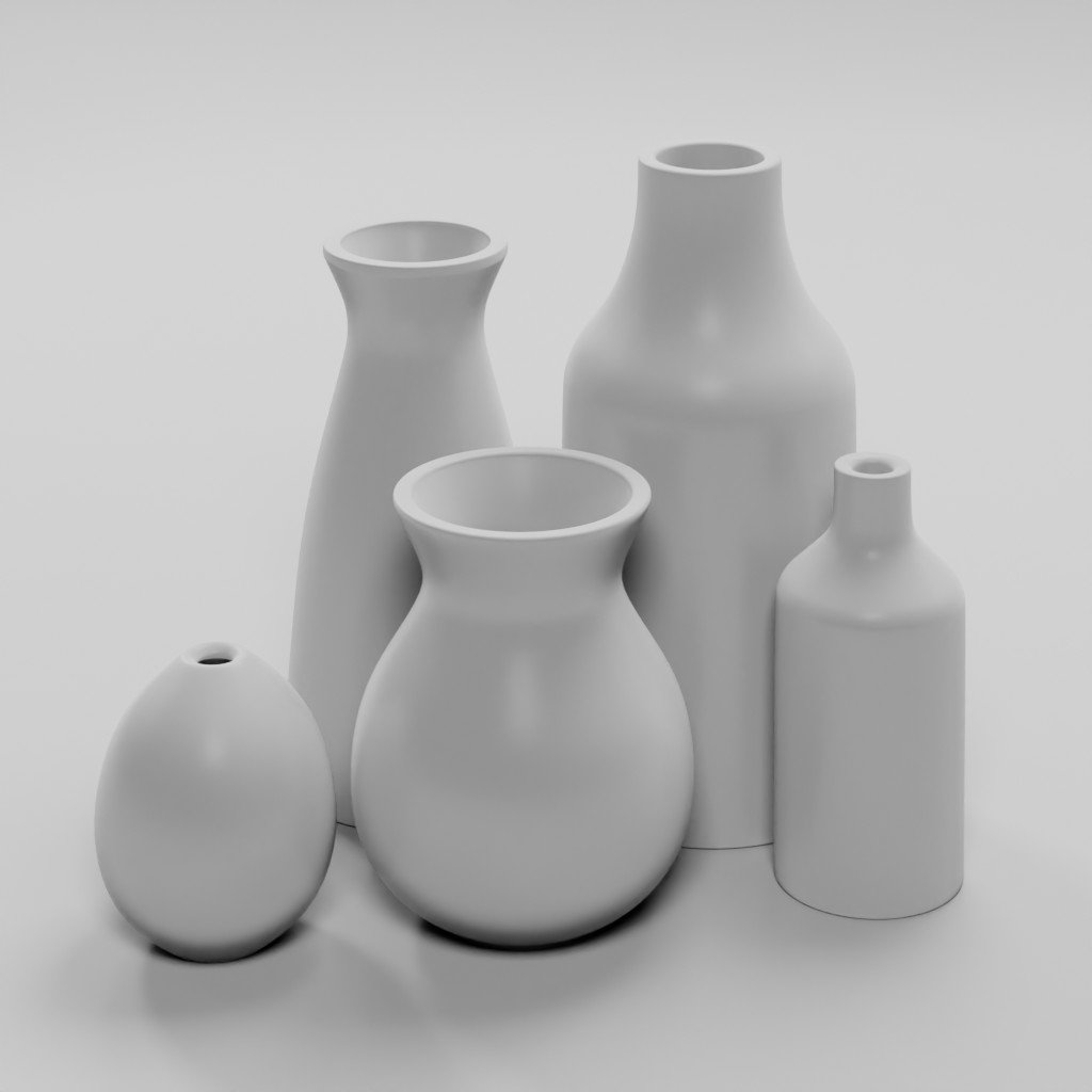 Ceramic vase | FREE 3D Vase models | BlenderKit