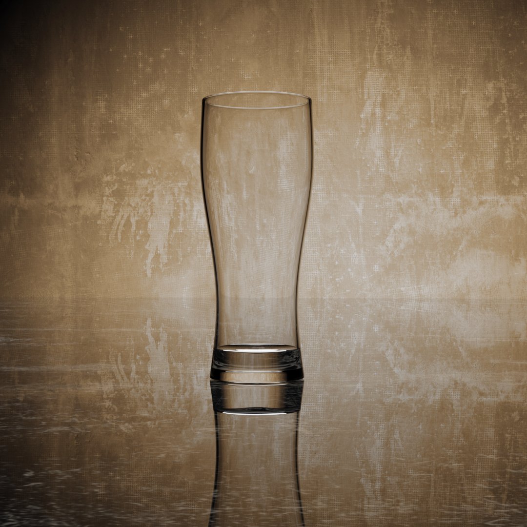 Beer glass | FREE Tableware Sets models | BlenderKit