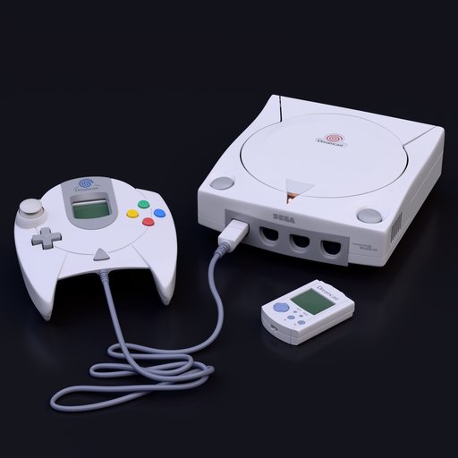 Sega Dreamcast | Game Consoles models | BlenderKit