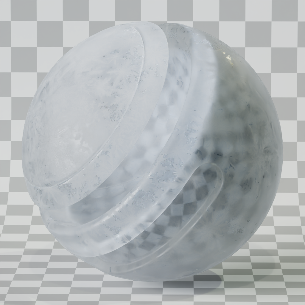 Frosty Ice | FREE ice materials | BlenderKit