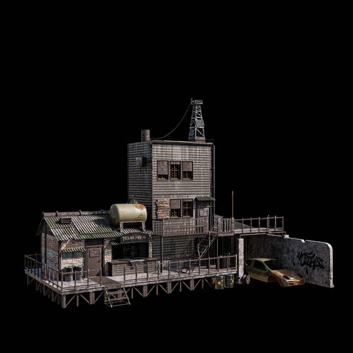 LuLu building | Private Buildings models | BlenderKit