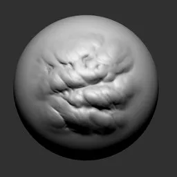 NS Creature flesh lumps | misc brushes | BlenderKit