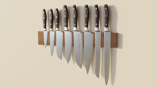 Knifes | FREE Kitchenware models | BlenderKit