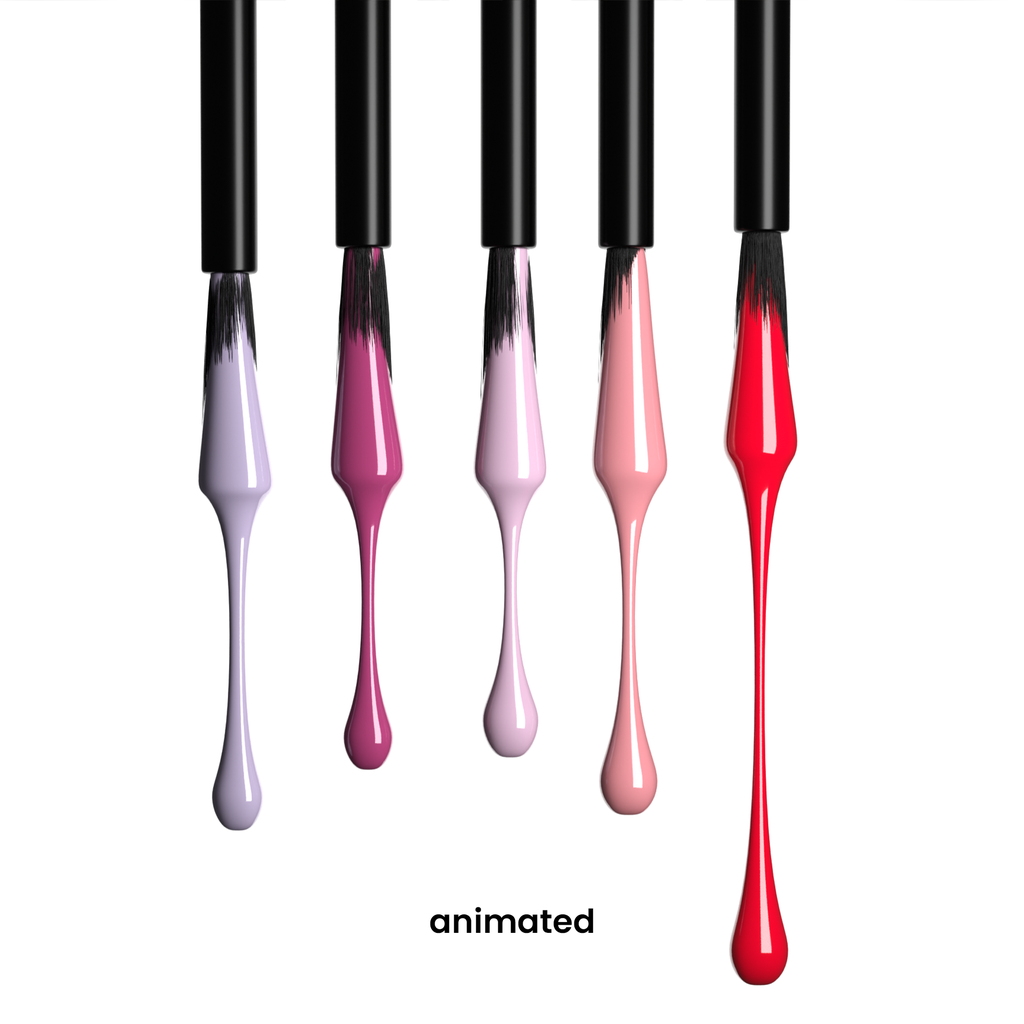 Nail paint drop animation | FREE Mockup scenes | BlenderKit