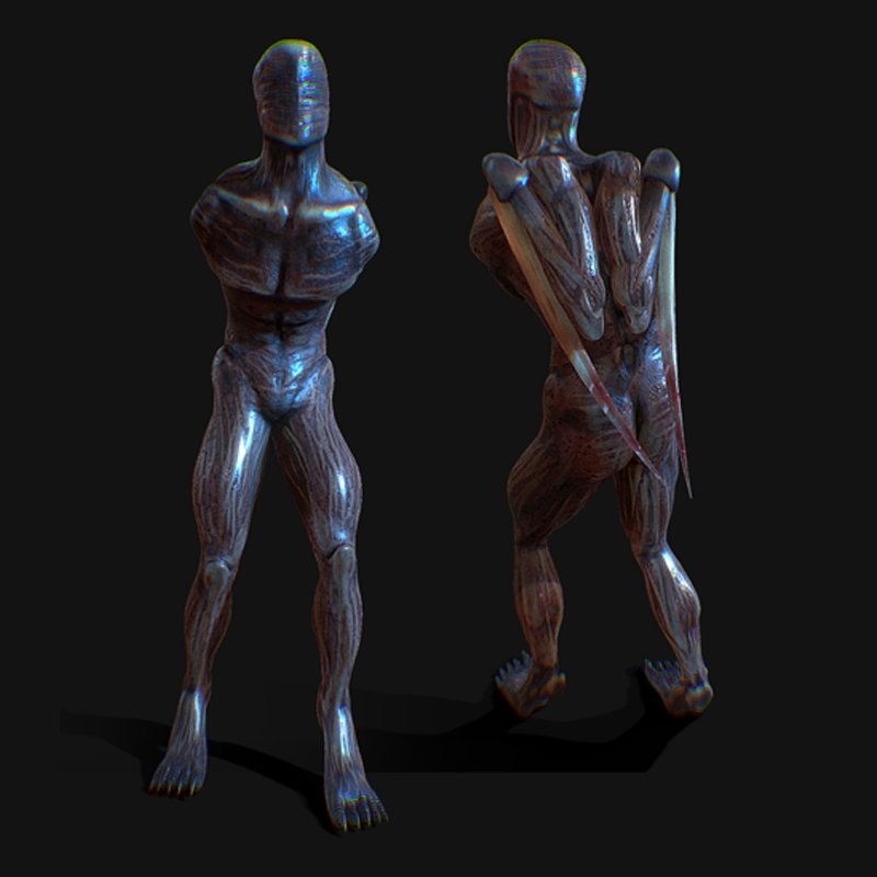 DemonHorrorCharacter | Monsters & Creatures models | BlenderKit