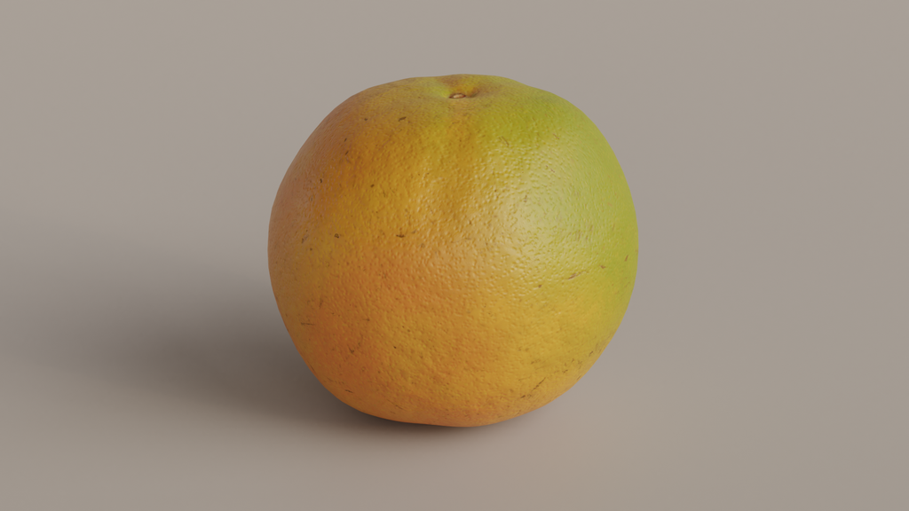 Orange | FREE Fruit & Vegetables models | BlenderKit