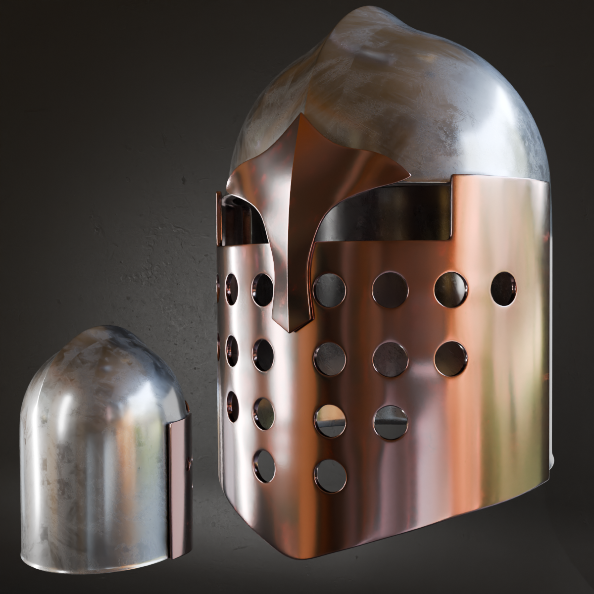MK Helmet Ancient 41 | Historical Weapons models | BlenderKit