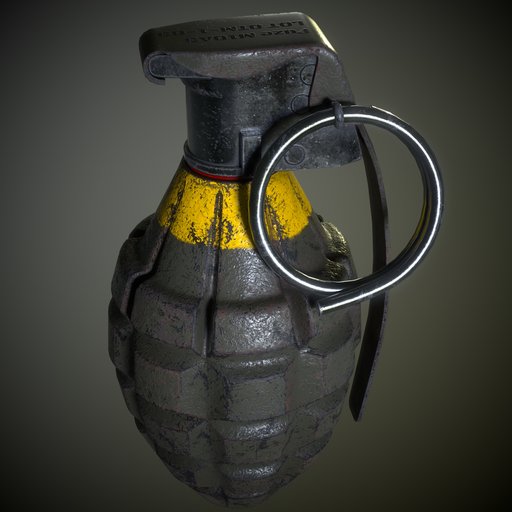 MK2 Hand Grenade | FREE Modern Weapons models | BlenderKit