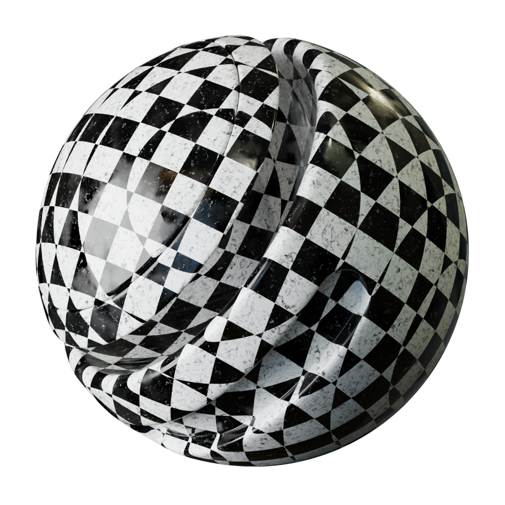 Chess Marble | FREE marble materials | BlenderKit