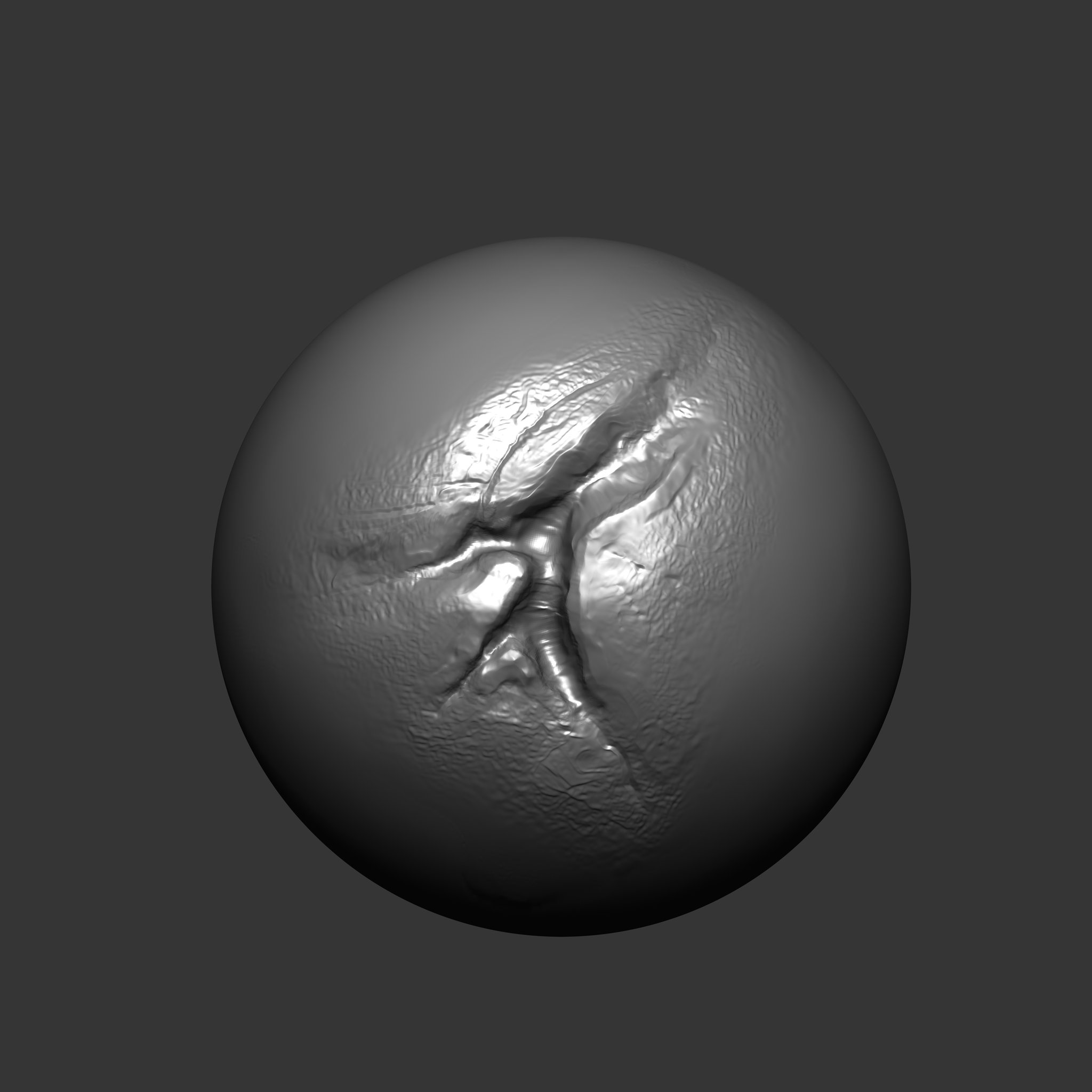 NS Metal Damage cut deep thick | damage brushes | BlenderKit