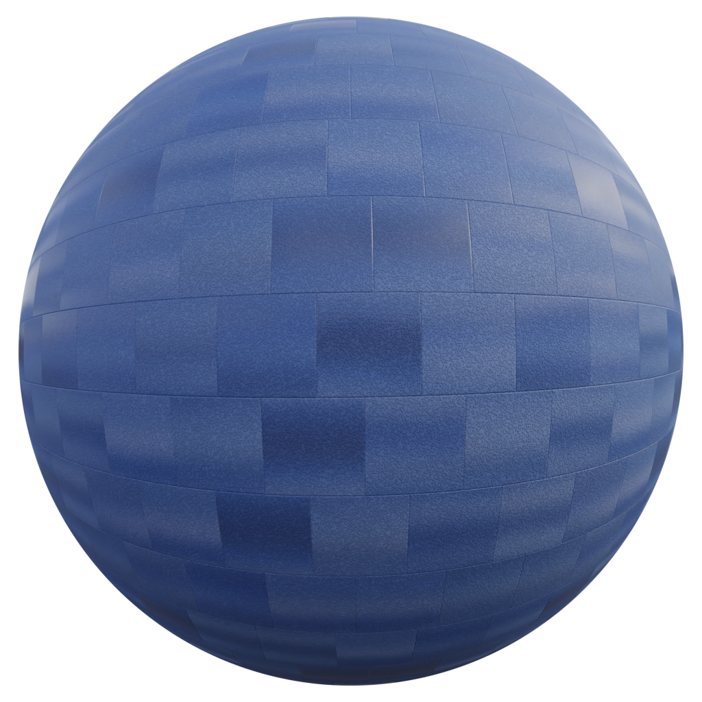 Sky blue plastic wall paper | FREE plastic materials | BlenderKit