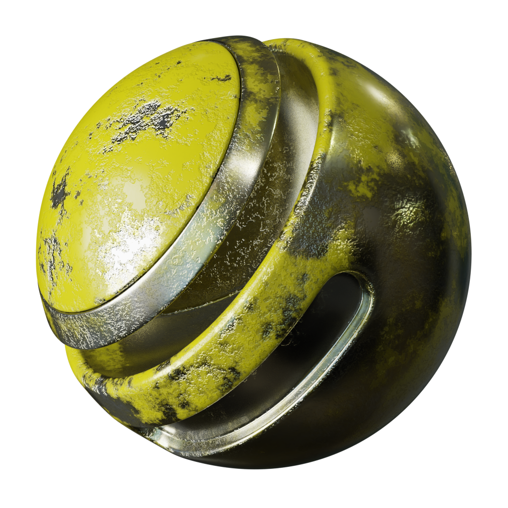 Industrial Paint Splatter Metal | FREE metal materials | BlenderKit