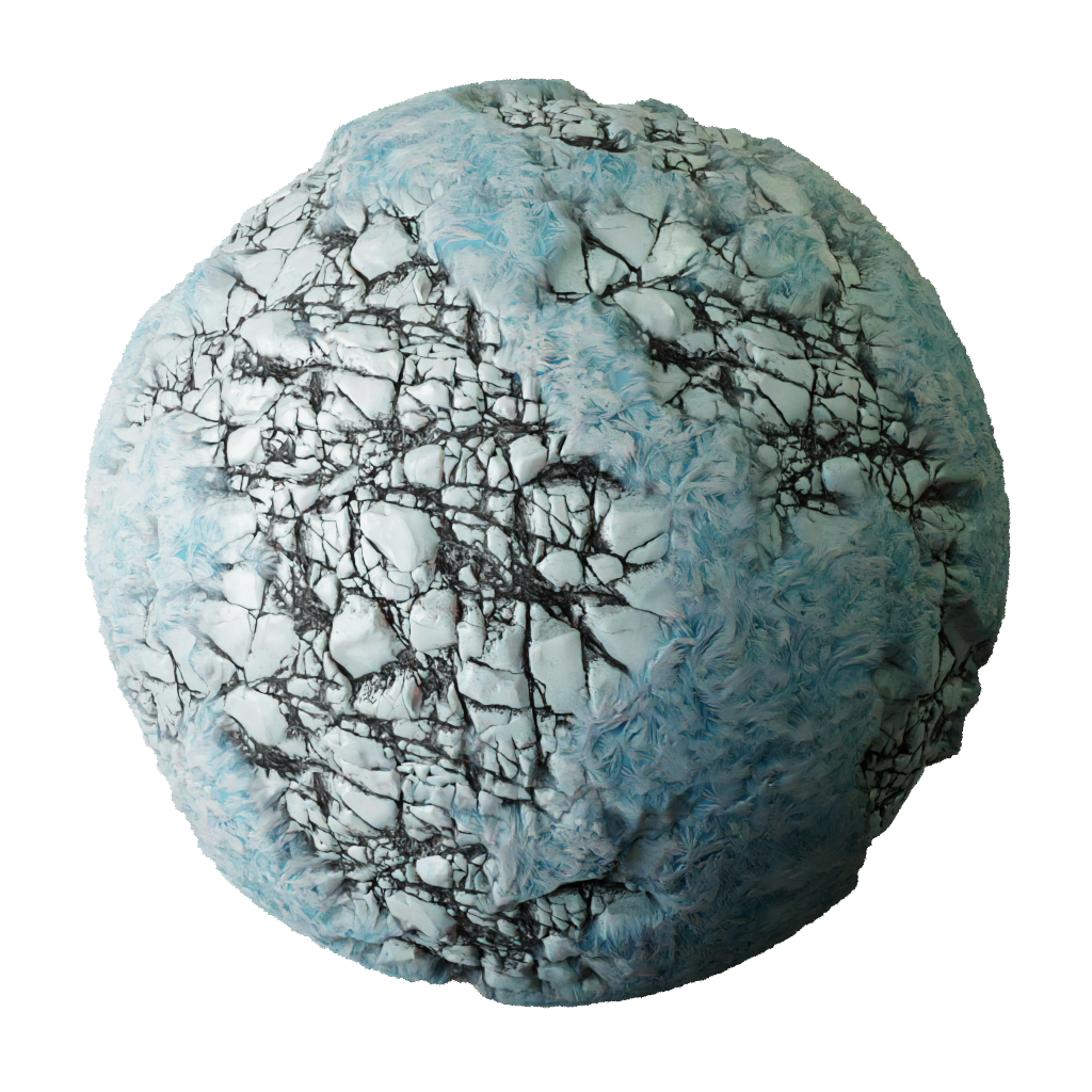 Ice Rock | FREE ice materials | BlenderKit