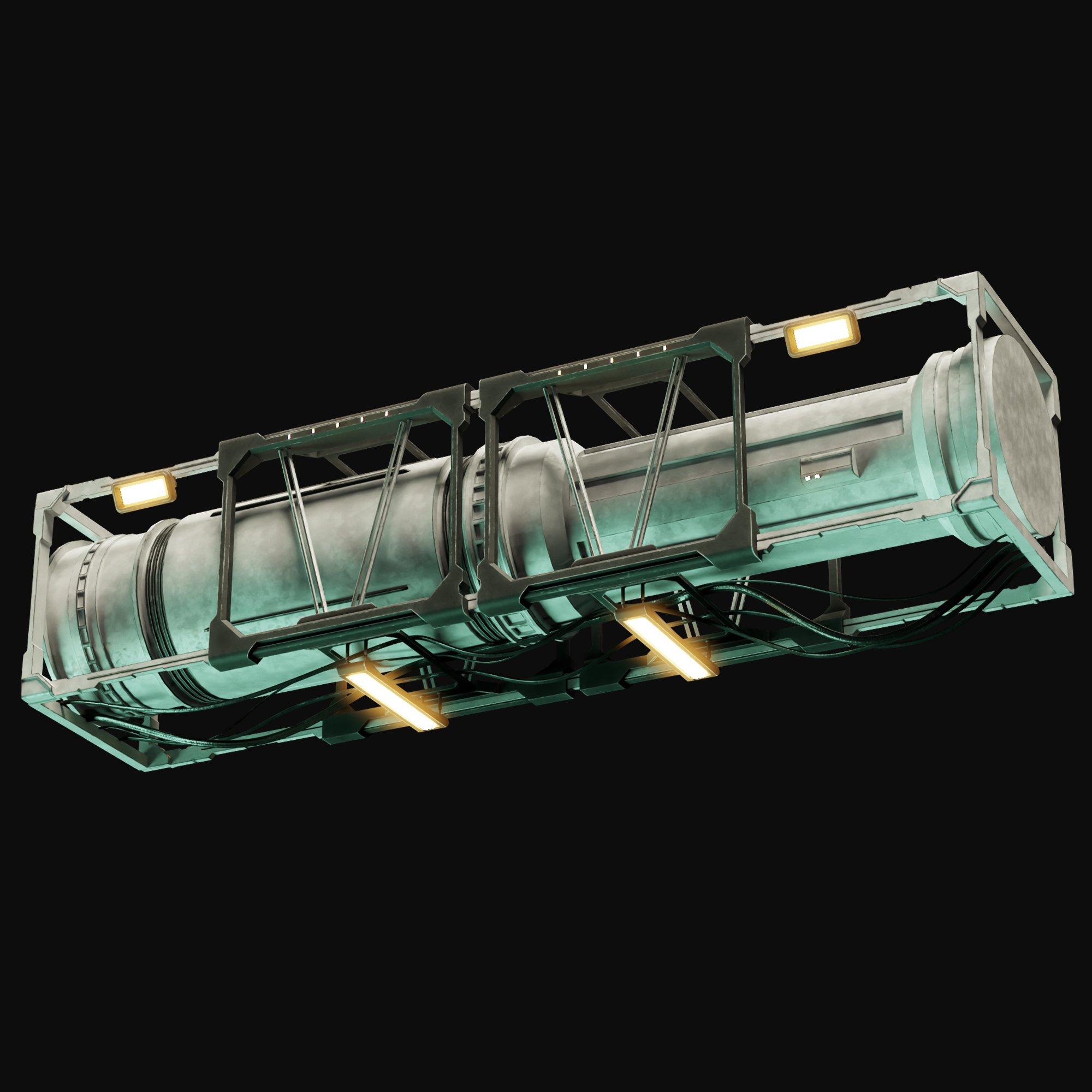 Sci-Fi Tubes & Cable Pack and structure | Architectural Structures ...