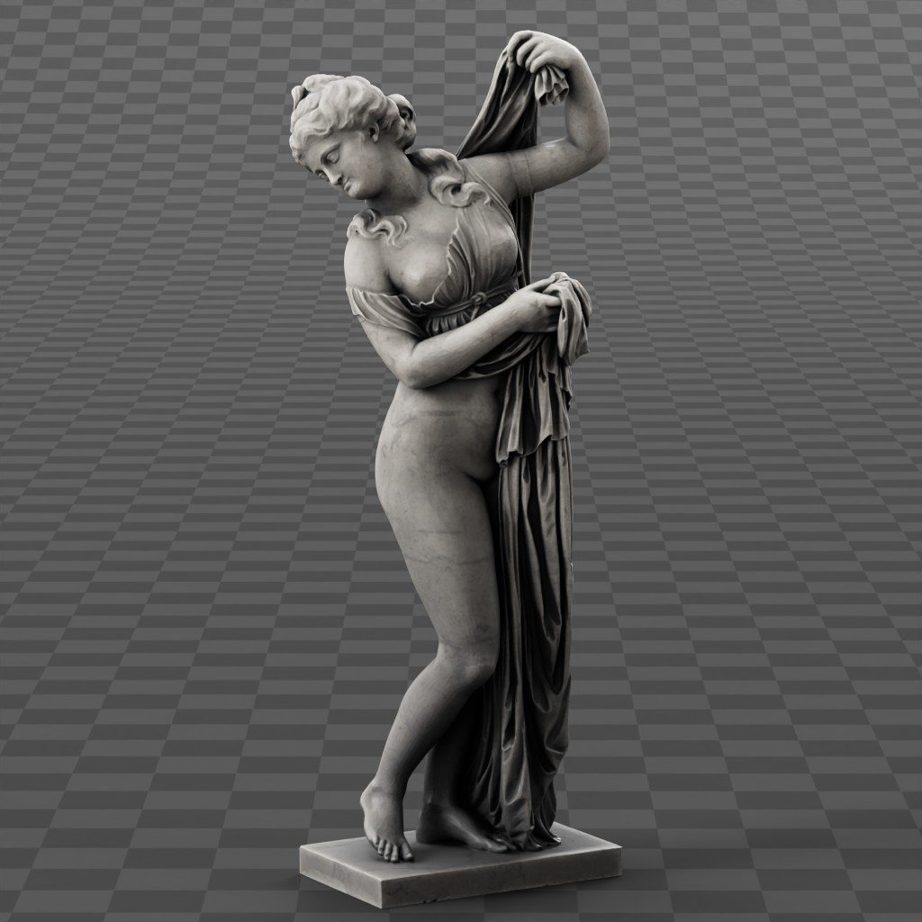 Classical Venus Statue Scan | Interior Sculptures models | BlenderKit
