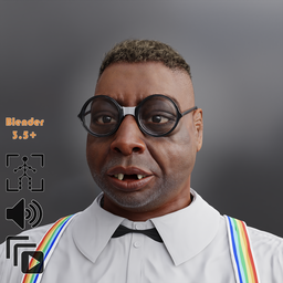 Beetle Juice - Lester Green (High Poly) | Men models | BlenderKit