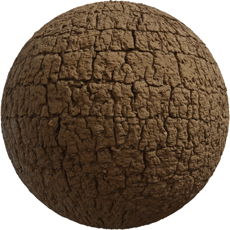 Clay Block Wall | FREE soil materials | BlenderKit
