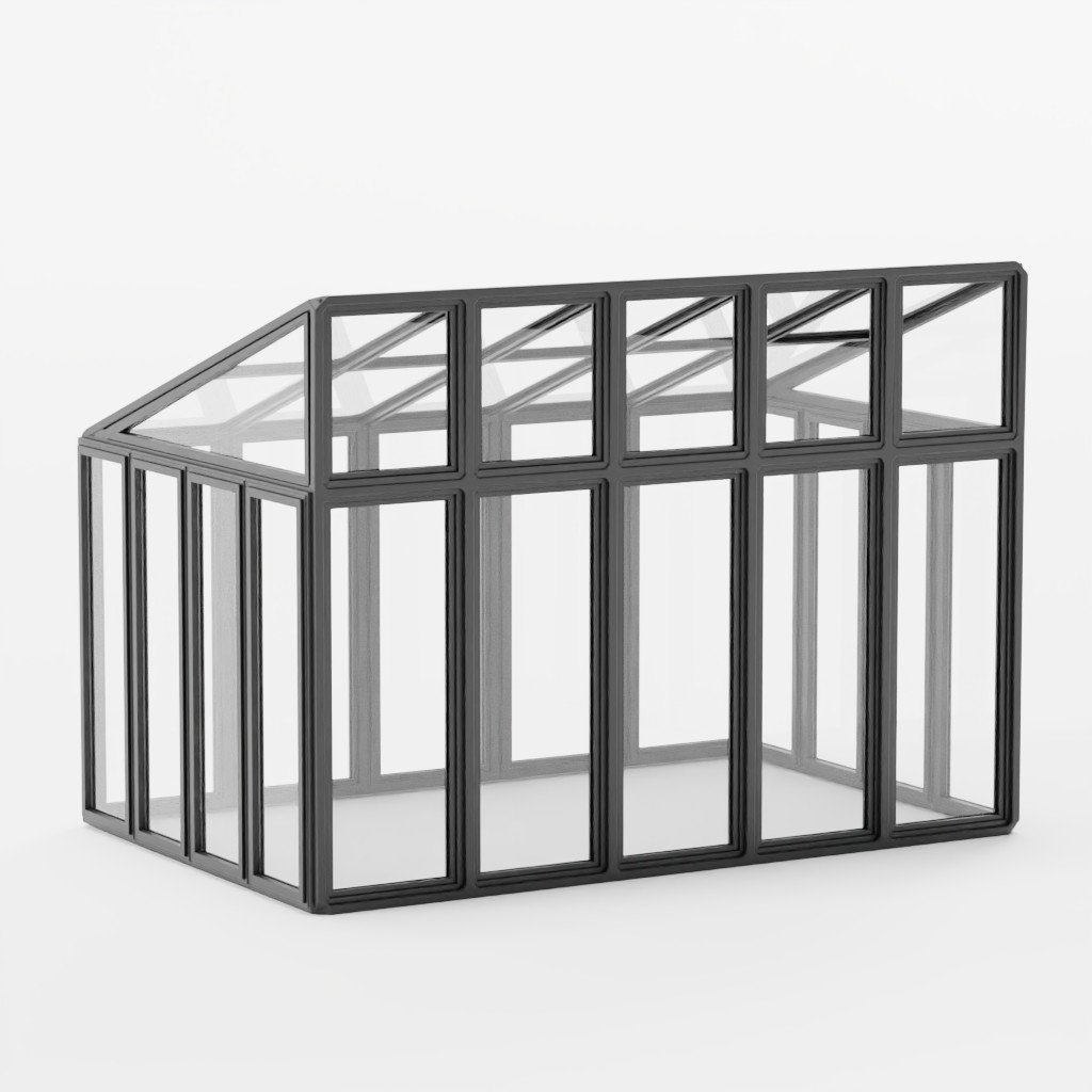 Greenhouse 3D model | FREE Buildings models | BlenderKit
