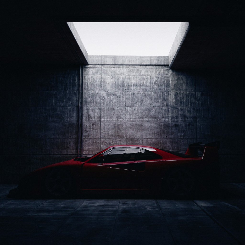 Garage/Showroom | FREE Studio scenes | BlenderKit