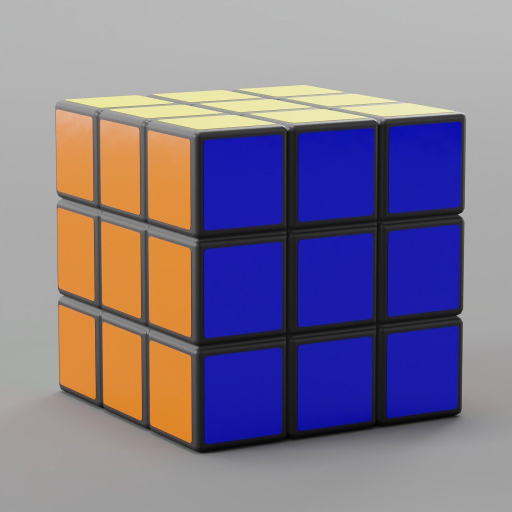 Rubic cube | FREE Interior Decorations models | BlenderKit