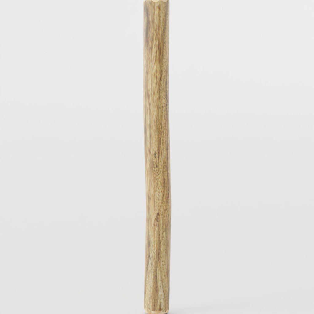 Wooden Stick 4 | Architectural Structures models | BlenderKit