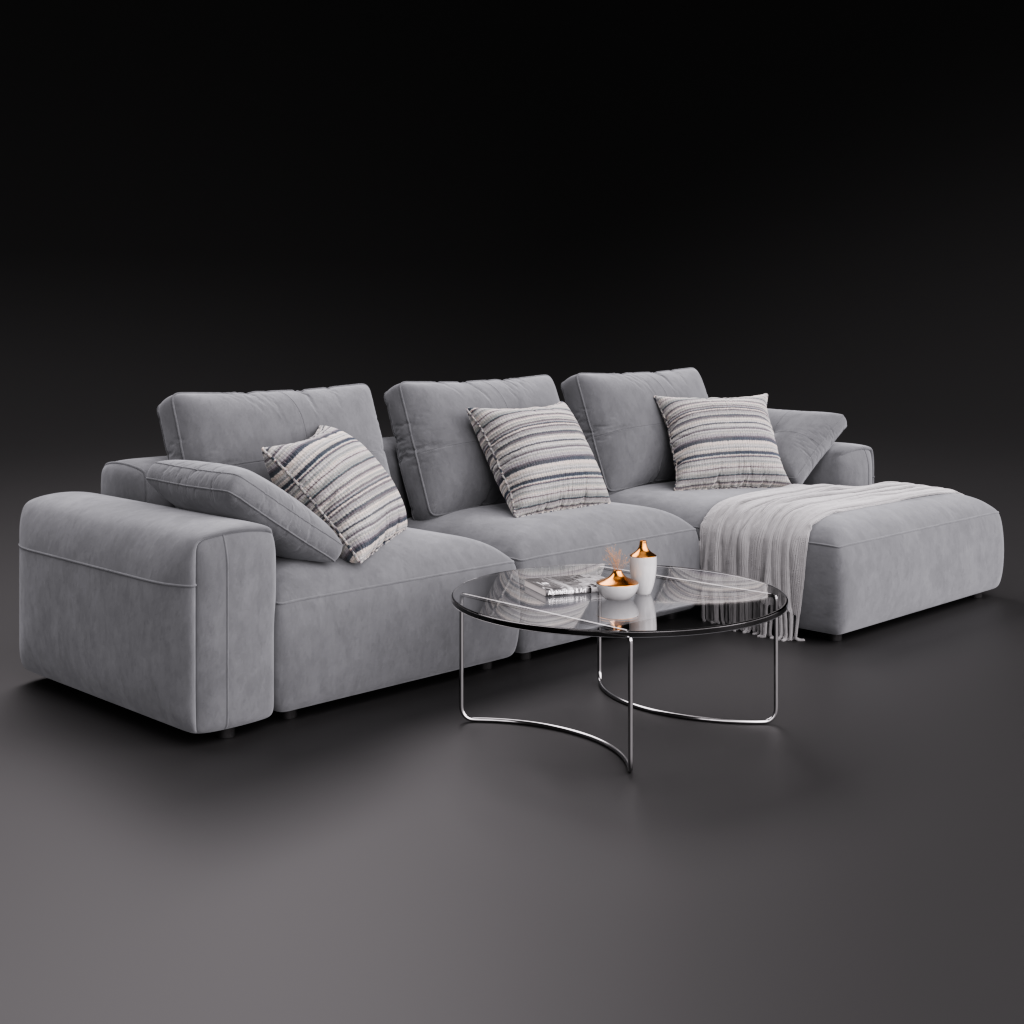 Sofa Rye Sectional | Sofas models | BlenderKit