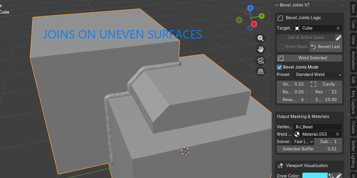 Bevel Joints - Join Meshes - Weld - Bevel V2 compatible - Set Mesh ...