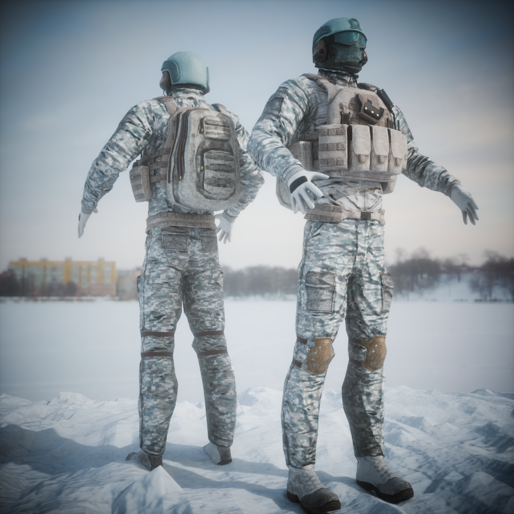 Military Character (GameReady) | Military Characters models | BlenderKit