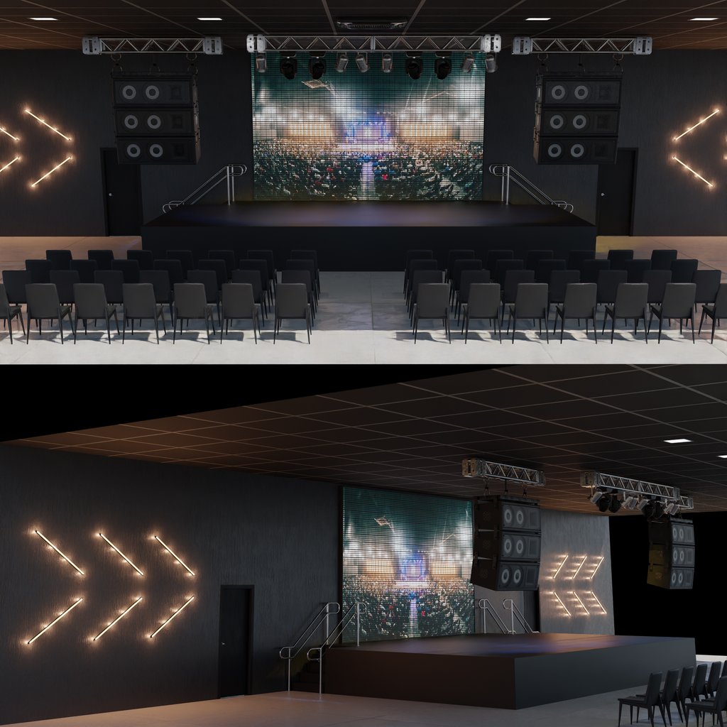 MIni stage | Public scenes | BlenderKit