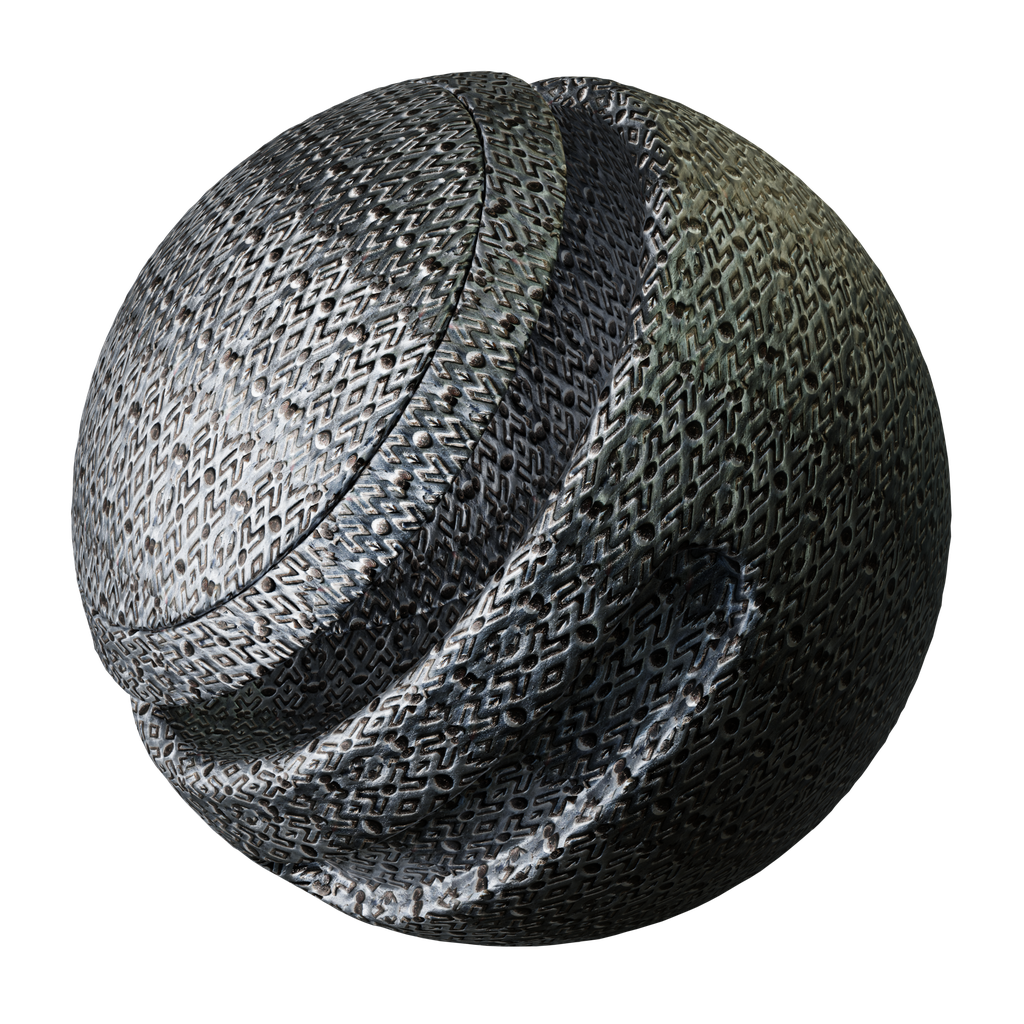 Ancient metal | FREE metal materials | BlenderKit