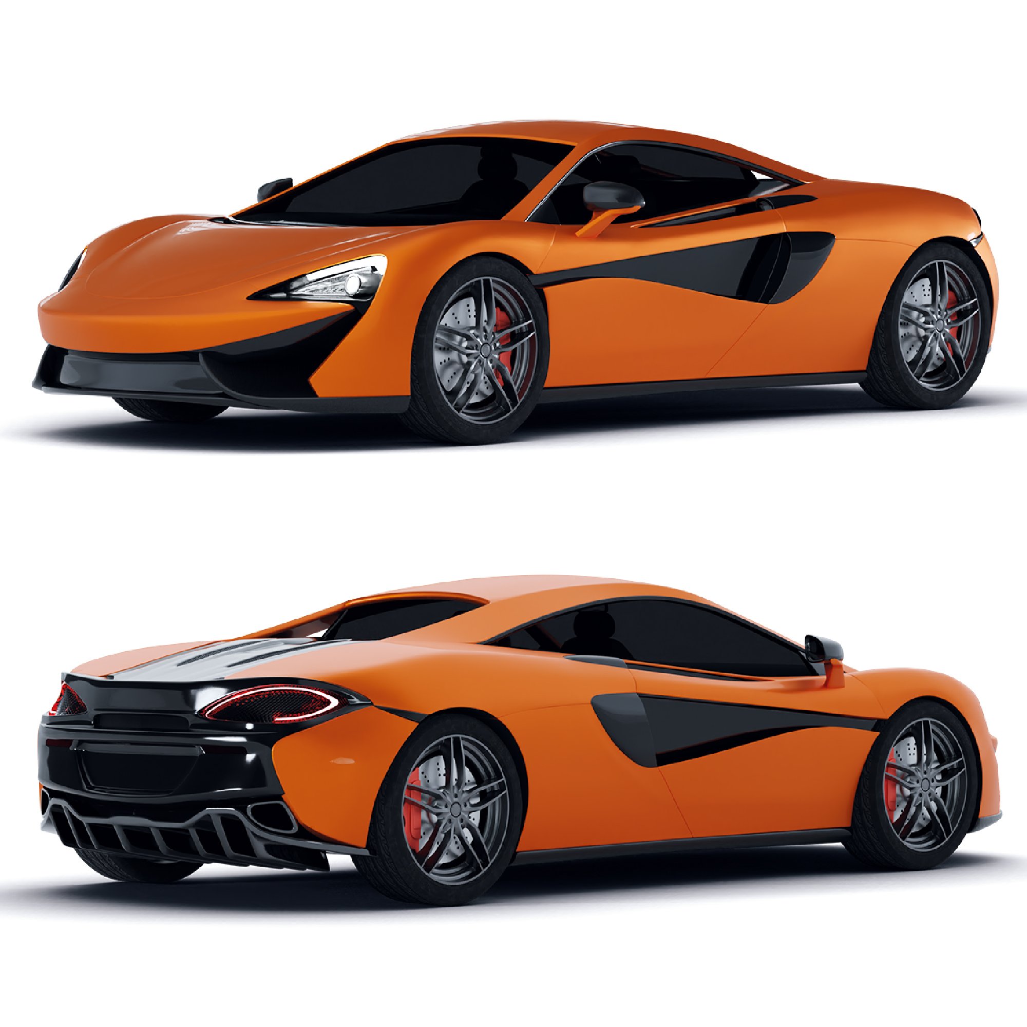 McLaren 570s | FREE Luxury Cars models | BlenderKit